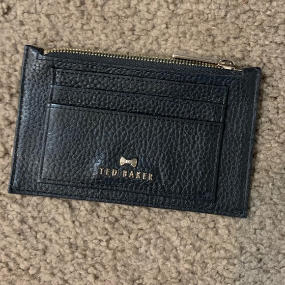 Bags | Ted Baker Leather Card Holder | Poshmark